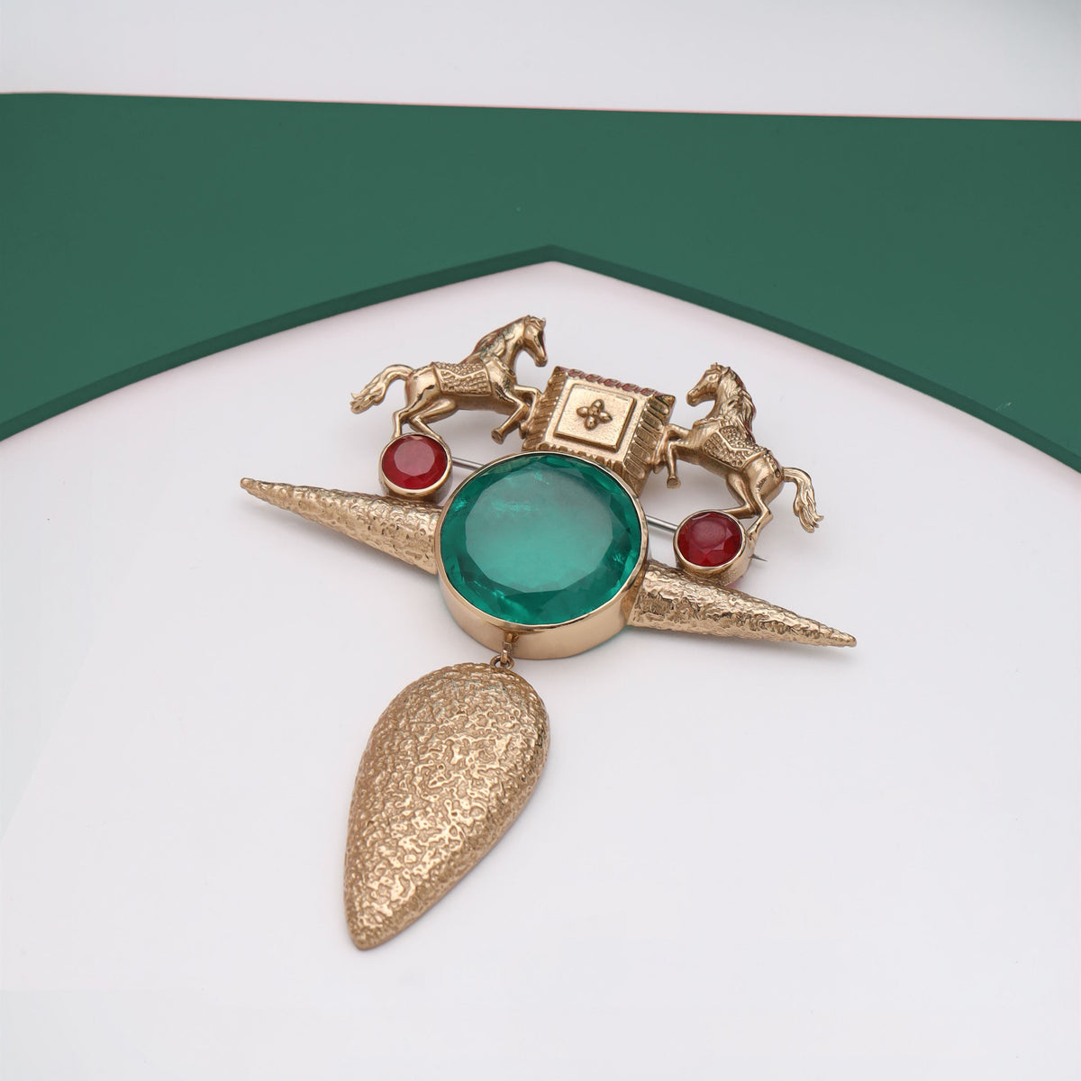 Sawaar-e-Shaan Brooch – Ganpatis