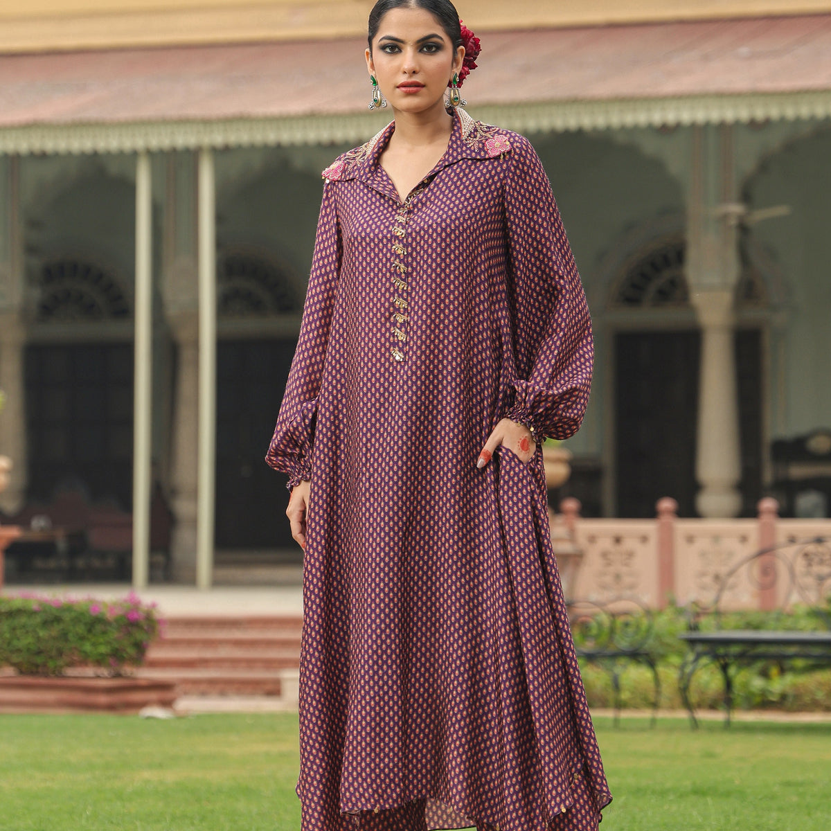 Cheent Print Collar – Ganpatis