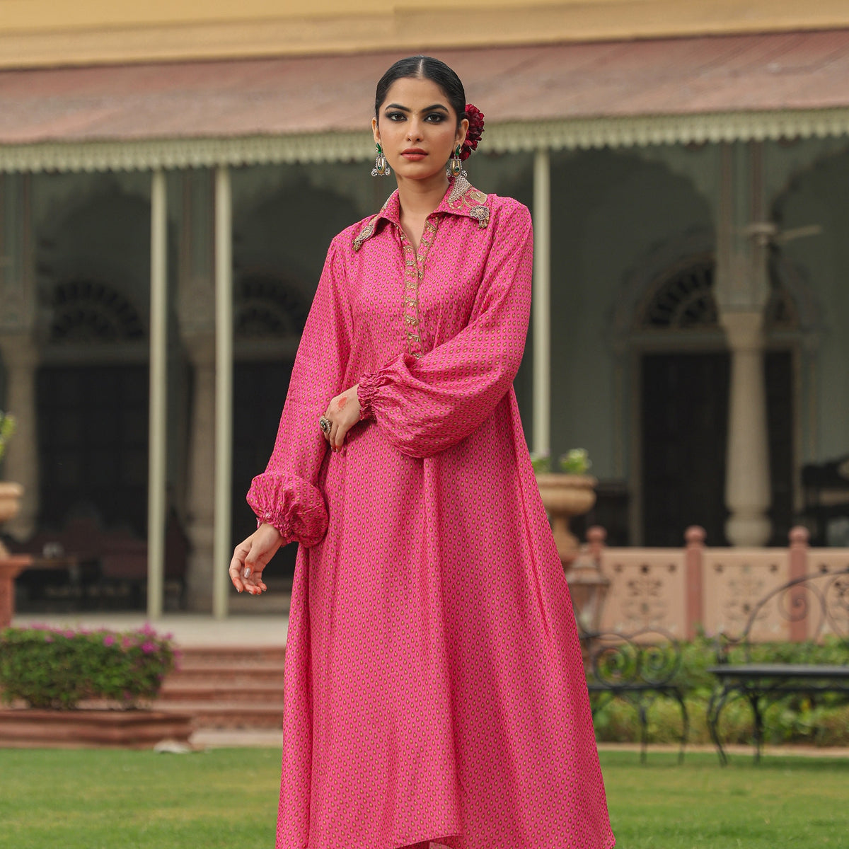 Cheent Print Collar – Ganpatis